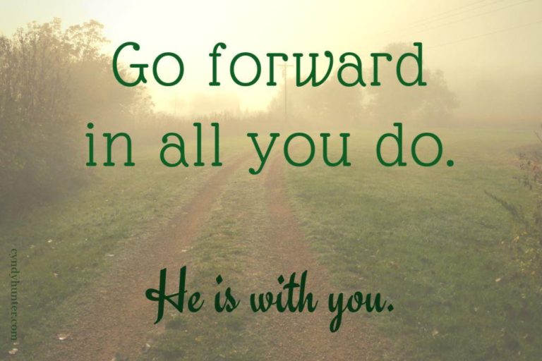 Go Forward | Cyndy Hunter